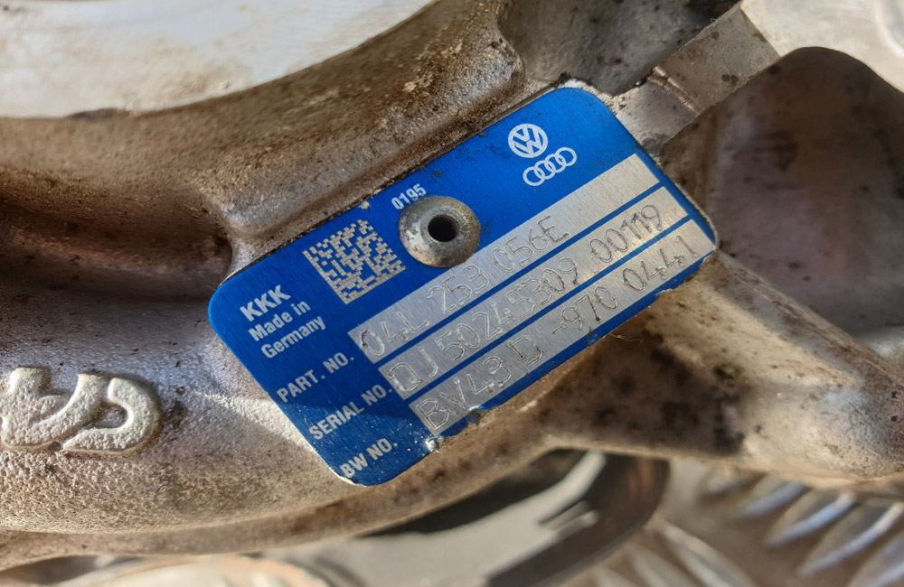 Audi A4 2012-2015 turbo charger 04L253056E | Used Car Parts UK