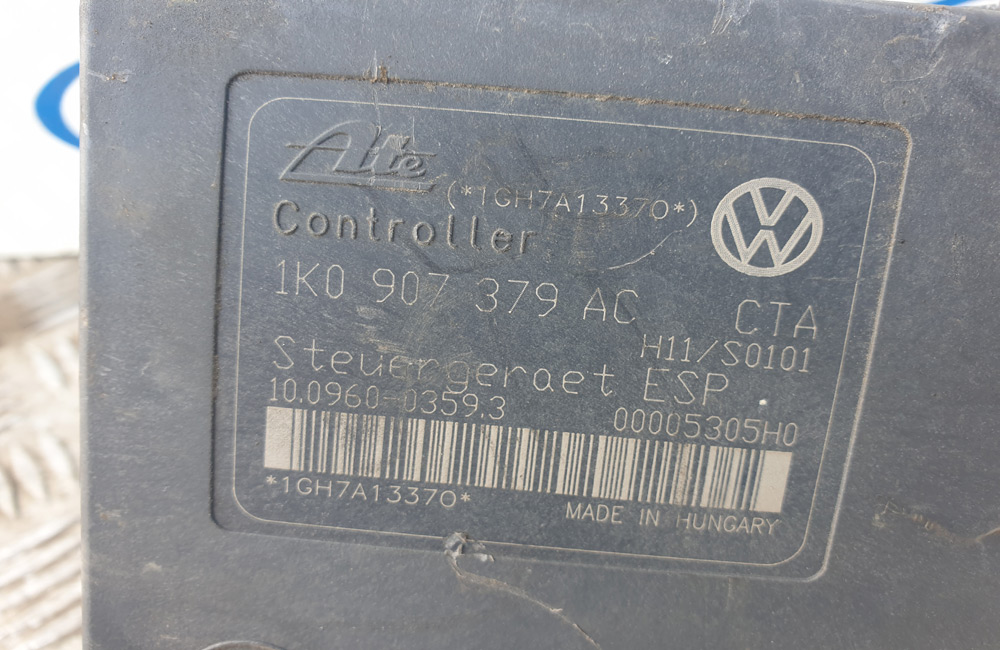 Audi A3 8P ABS Pump ECU 1K0614517AE 1K0907379AC | Used Car Parts UK