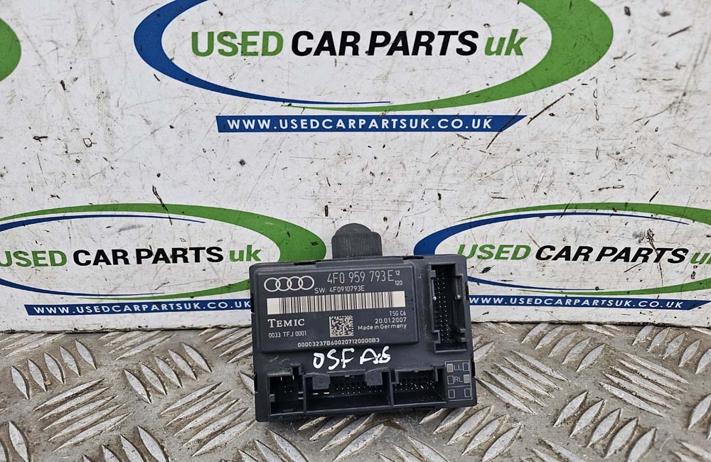 Audi A6 2004-2008 Door Module Drivers 4F0959793E | Used Car Parts UK