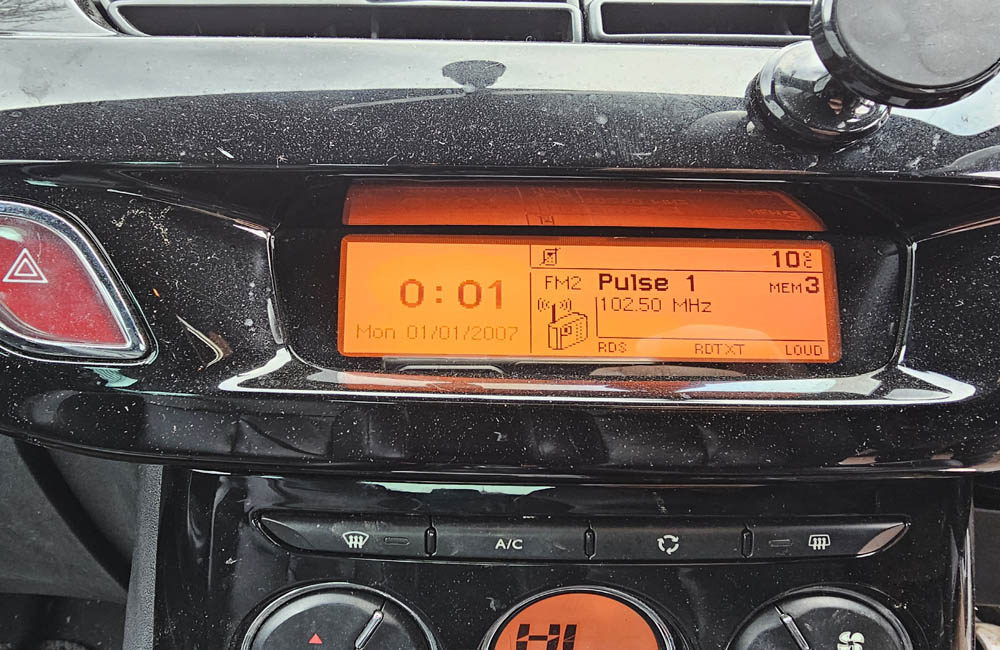 Citroen DS3 Dash Display Screen 9674162980 | Used Car Parts UK