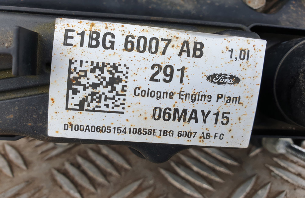 Ford Fiesta MK7 1.0 Engine Rocker Cover | Used Car Parts UK