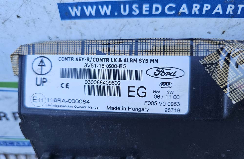 Ford Fiesta MK7 Body Control Module | Used Car Parts UK