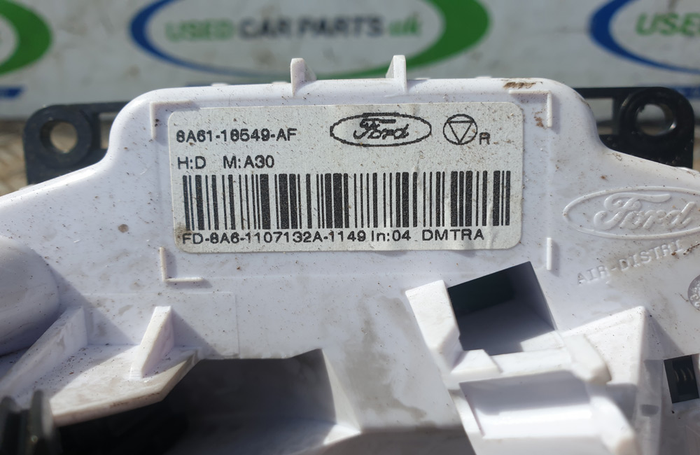 Ford Fiesta MK7 heater control panel No AC | Used Car Parts UK