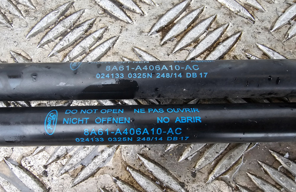 Ford Fiesta ST3 MK7 Boot Tailgate Struts 8A61-A406A10-AC | Used Car ...