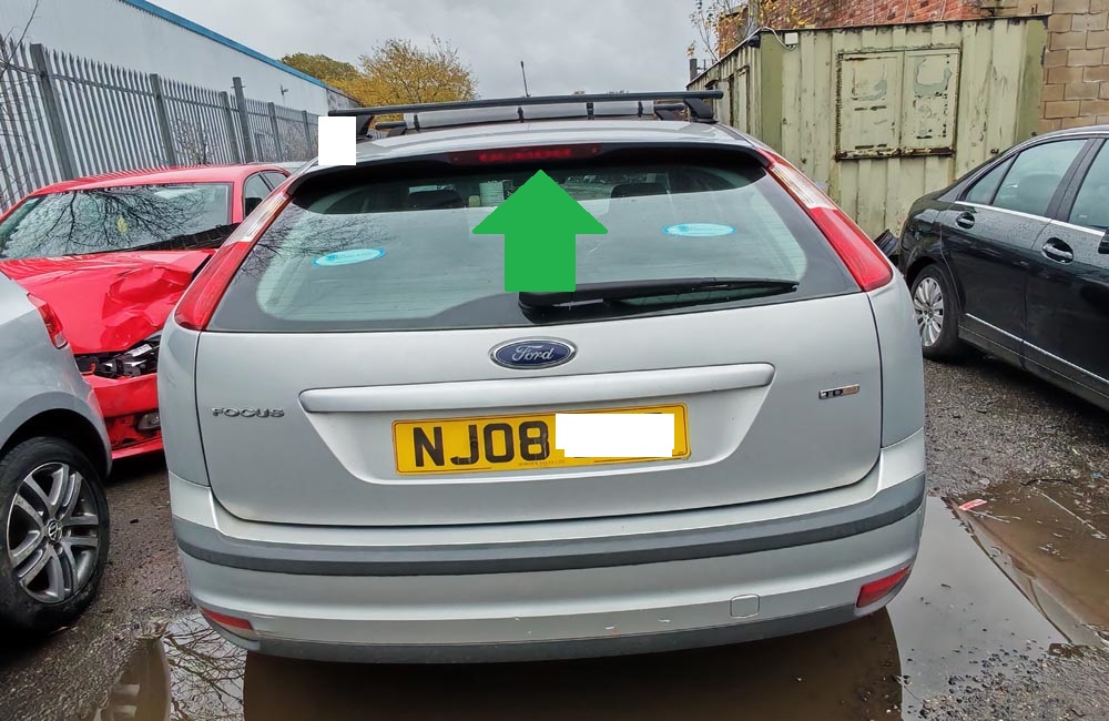 Ford Focus MK2 Rear Middle Brake Light 4M5X-13A613-A | Used Car Parts UK