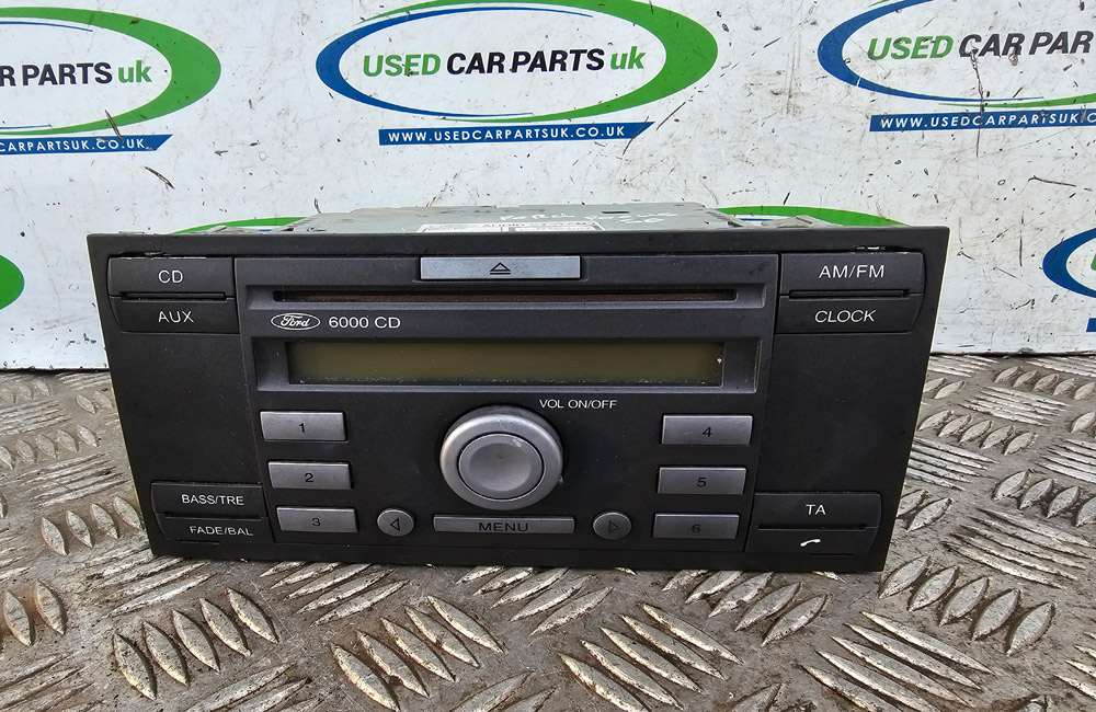 Ford Focus MK2 CD 6000 CD Player Radio | Used Car Parts UK