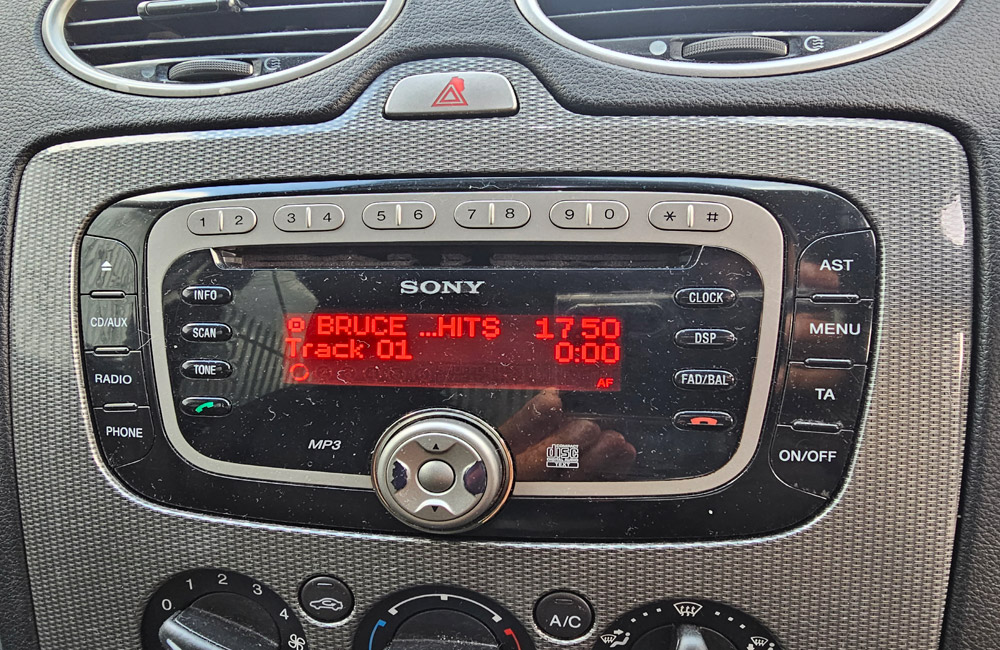 Ford Focus MK2 Sony CD Player 7M5T-18C939-EB | Used Car Parts UK