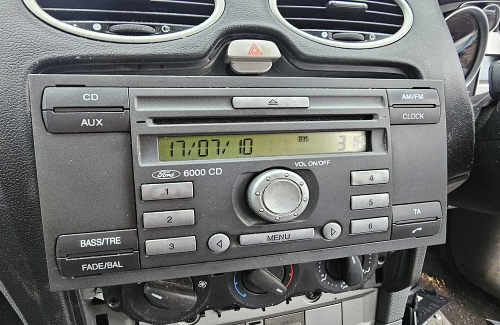 Ford Transit MK7 CD Player 6000 6C1T-18C815-AJ | Used Car Parts UK