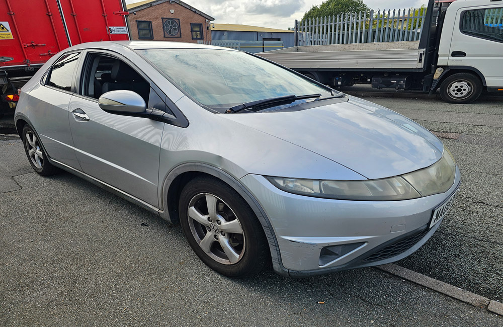 Honda Civic MK8 Drivers Rear Outer Tail Brake Light | Used Car Parts UK