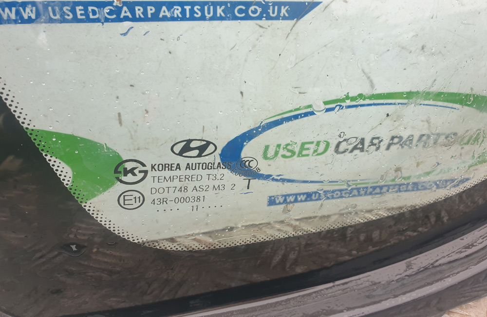 Hyundai I30 Estate quarter window glass rear left | Used Car Parts UK