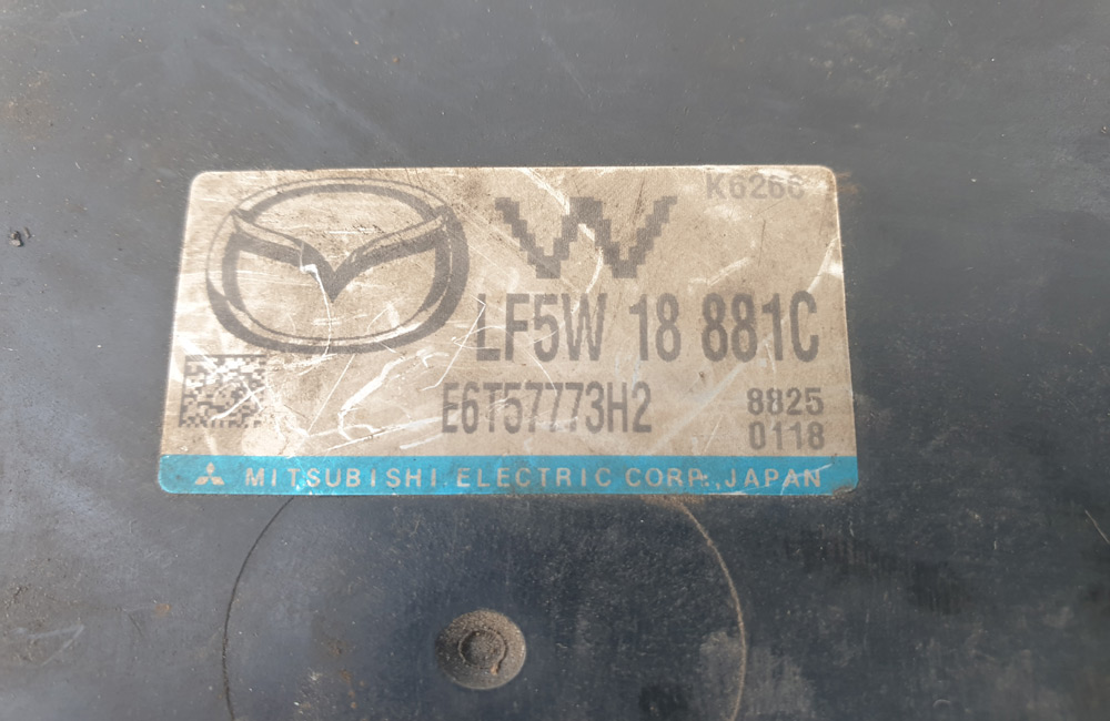 Mazda 5 MK1 ECU KIT 2.0 Petrol LF5W18881C | Used Car Parts UK