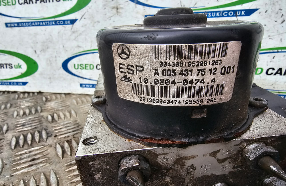 Mercedes C Class W203 ABS Pump A0054317512 | Used Car Parts UK