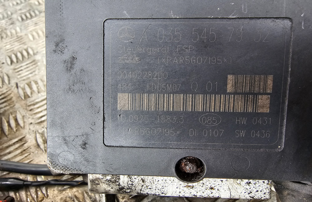 Mercedes C Class W203 ABS Pump A0054317512 | Used Car Parts UK