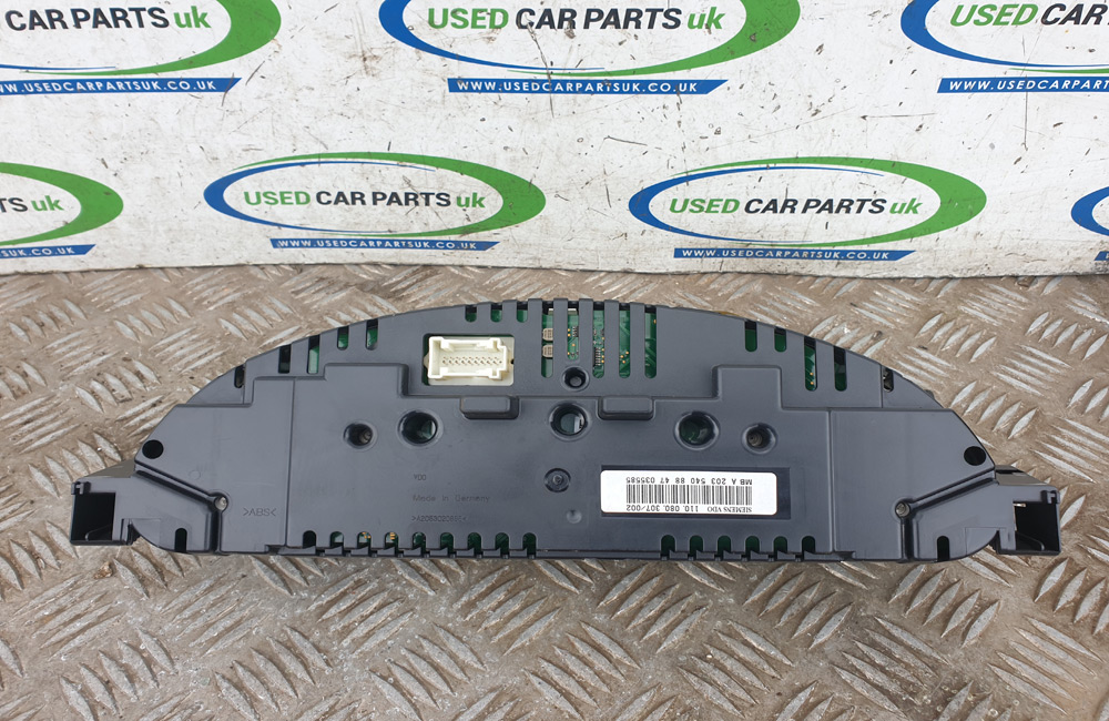Mercedes C Class W203 Speedometer A2035408847 | Used Car Parts UK