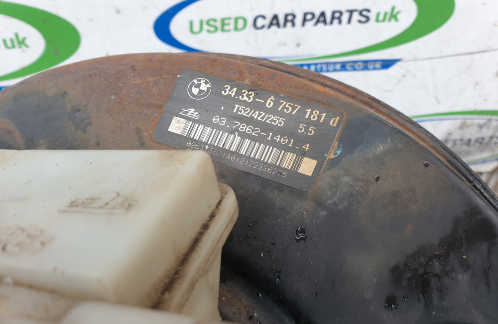 Mini Cooper R50 brake master cylinder servo | Used Car Parts UK