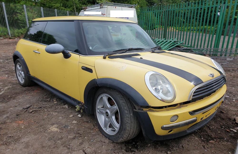 Mini One R50 heater control panel switch 69432201 | Used Car Parts UK