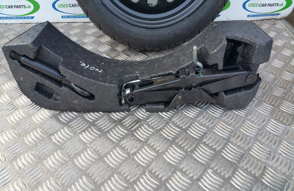 Nissan Note MK1 wheel space saver tyre jack | Used Car Parts UK