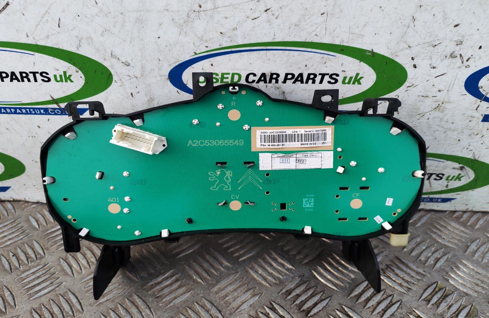 Peugeot 207 Speedometer Clocks 9662905180 | Used Car Parts UK