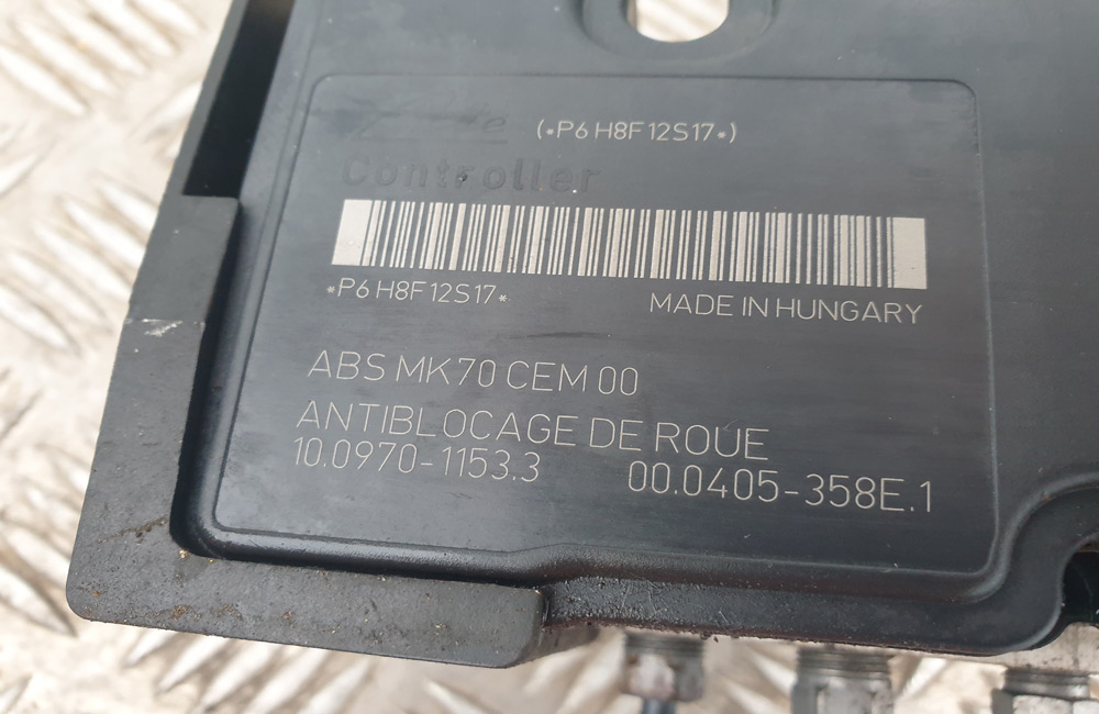 Peugeot 207 1.4 ABS Pump ECU 9665344180 | Used Car Parts UK