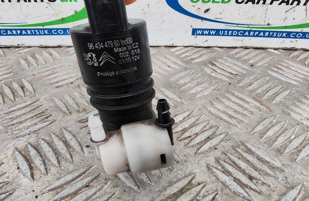 Peugeot 3008 Washer Bottle Pump Motor 9643447980 | Used Car Parts UK