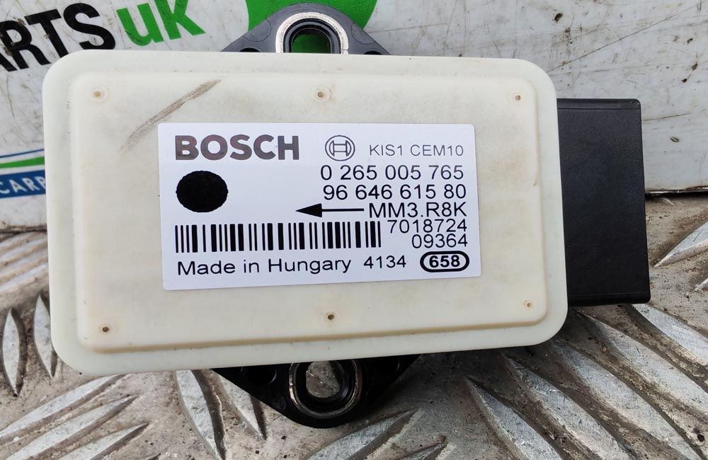 Peugeot 3008 MK1 Yaw Rate Sensor 9664661580 | Used Car Parts UK