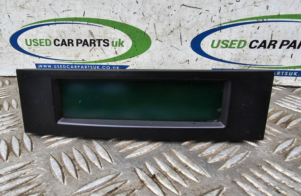 Peugeot 5008 Dash Display Screen 9666483680 | Used Car Parts UK