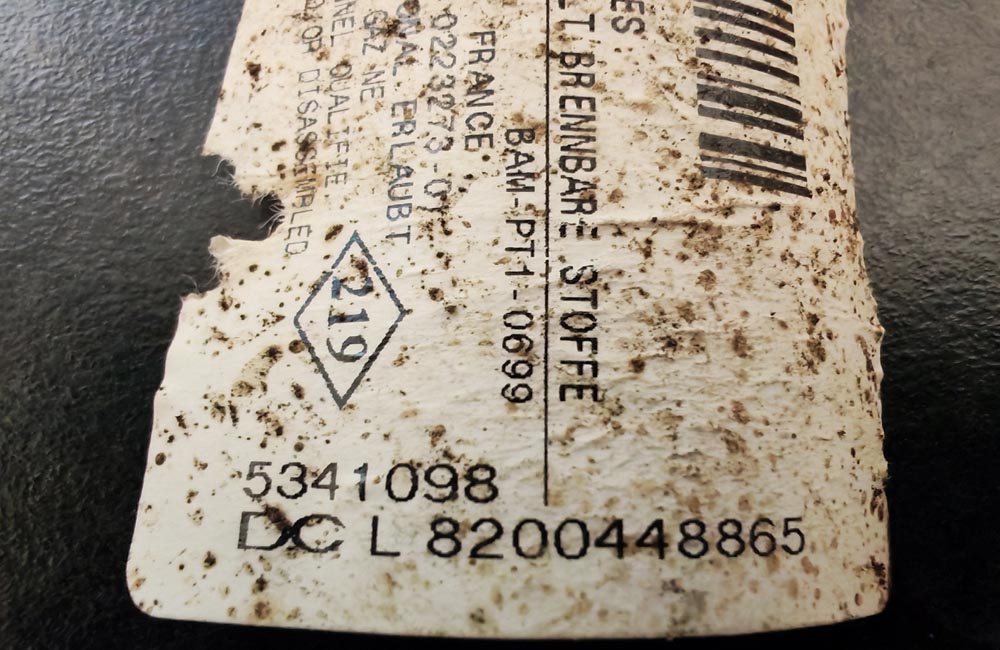 Renault Kangoo Van MK2 Front Left Seat Buckle | Used Car Parts UK