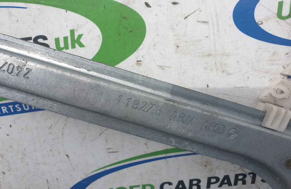 Renault Modus MK1 manual window regulator mech | Used Car Parts UK