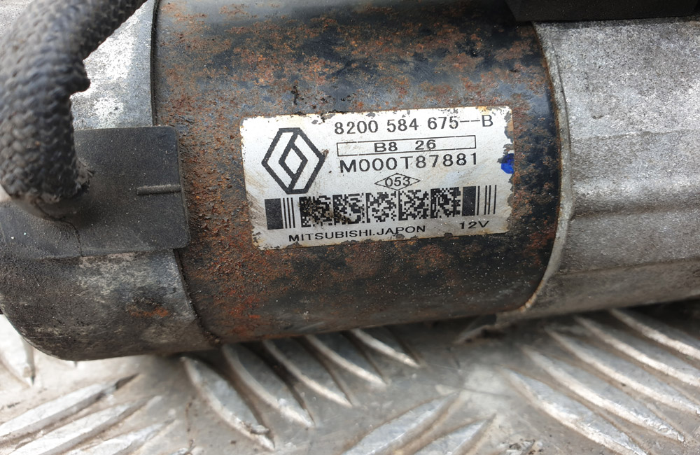Renault Scenic DCI starter motor 8200584675B | Used Car Parts UK