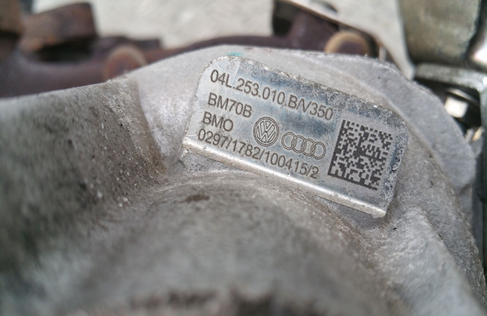Skoda Octavia 2.0 TDI turbo charger 04L253010 | Used Car Parts UK
