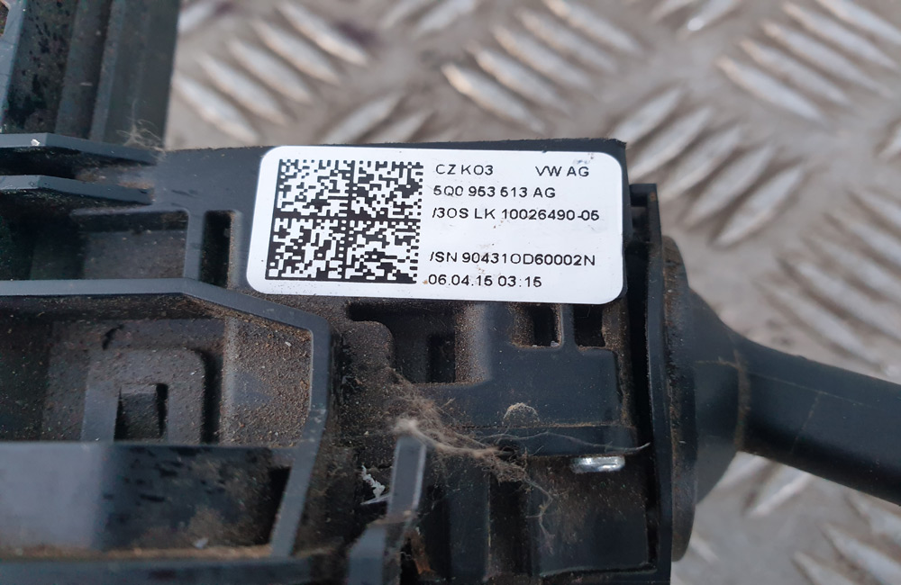 Skoda Octavia MK3 complete headlight cruise control switch squib | Used ...