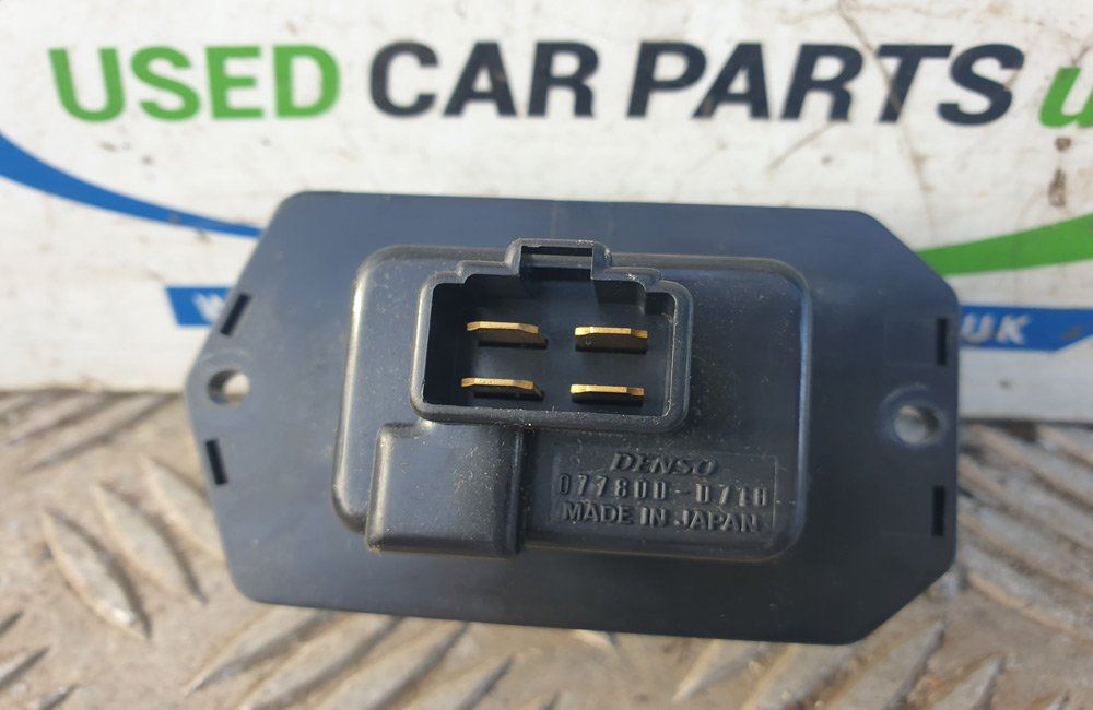 Suzuki Swift heater resistor card 077800-0710 | Used Car Parts UK