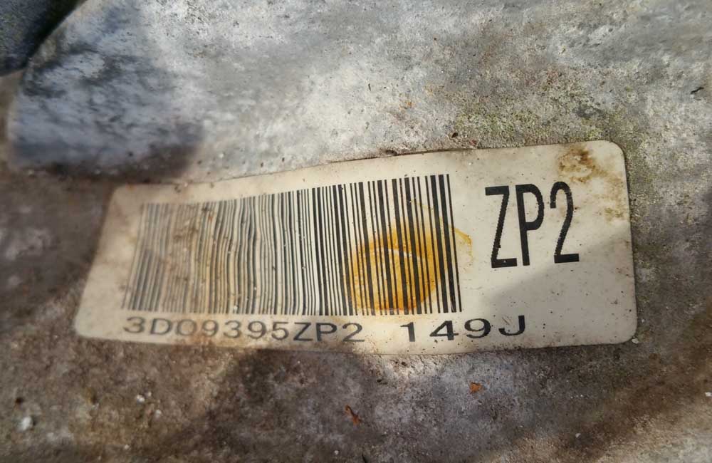 Suzuki Swift gearbox ZP2 1.2 petrol | Used Car Parts UK