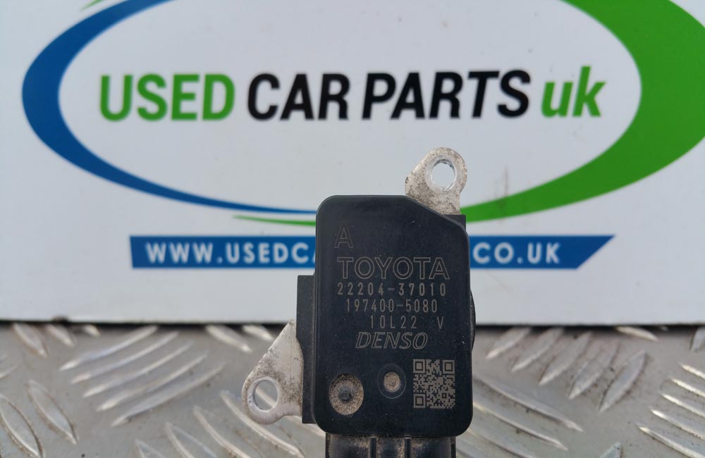 Toyota Auris 1.6 air flow meter 22204-37010 | Used Car Parts UK