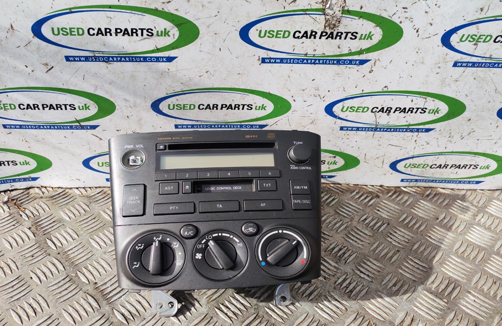 Toyota Avensis MK2 CD Player 86120-05071 | Used Car Parts UK