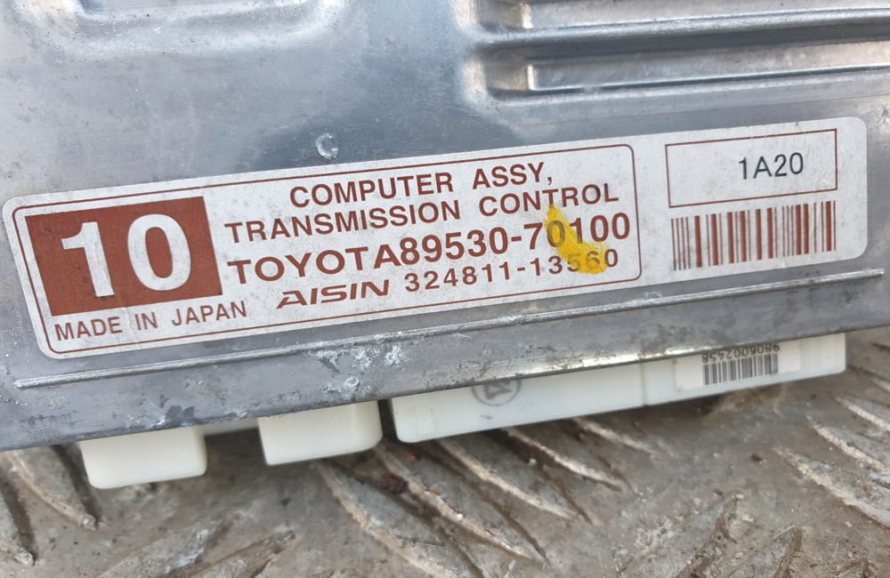 Toyota Aygo MK1 gearbox ECU 89530-70100 | Used Car Parts UK