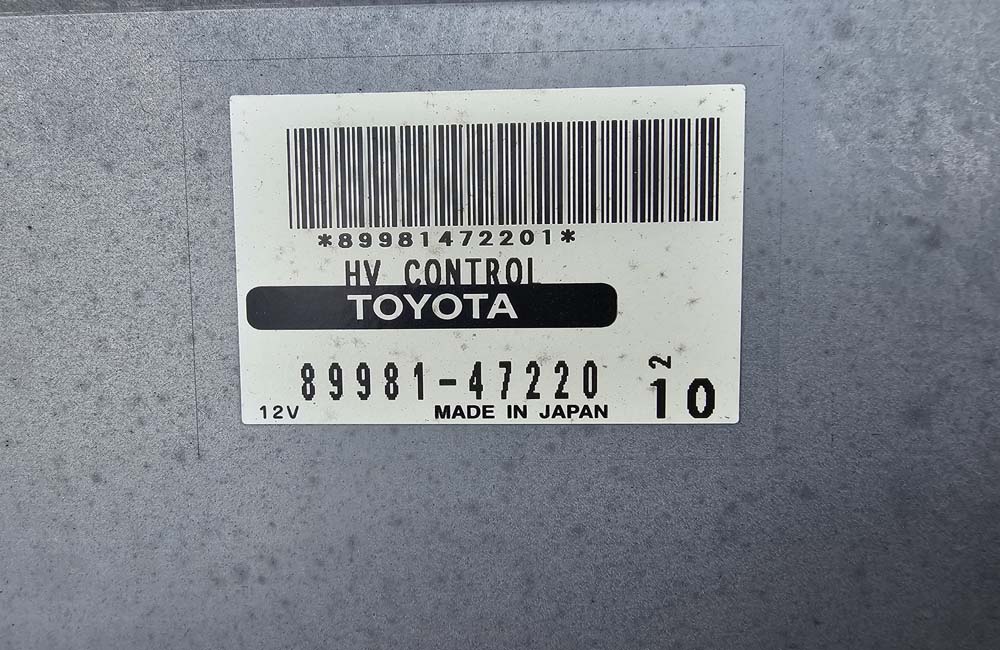 Toyota Prius MK2 HV Control 89981-47220 | Used Car Parts UK