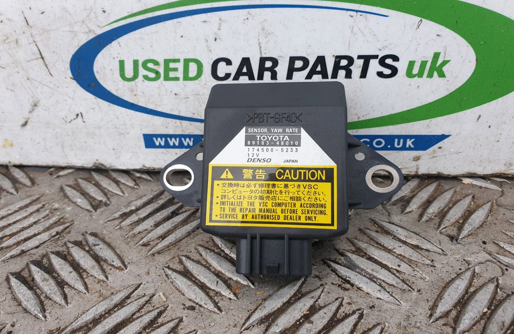 Toyota Prius MK2 yaw rate sensor hybrid | Used Car Parts UK