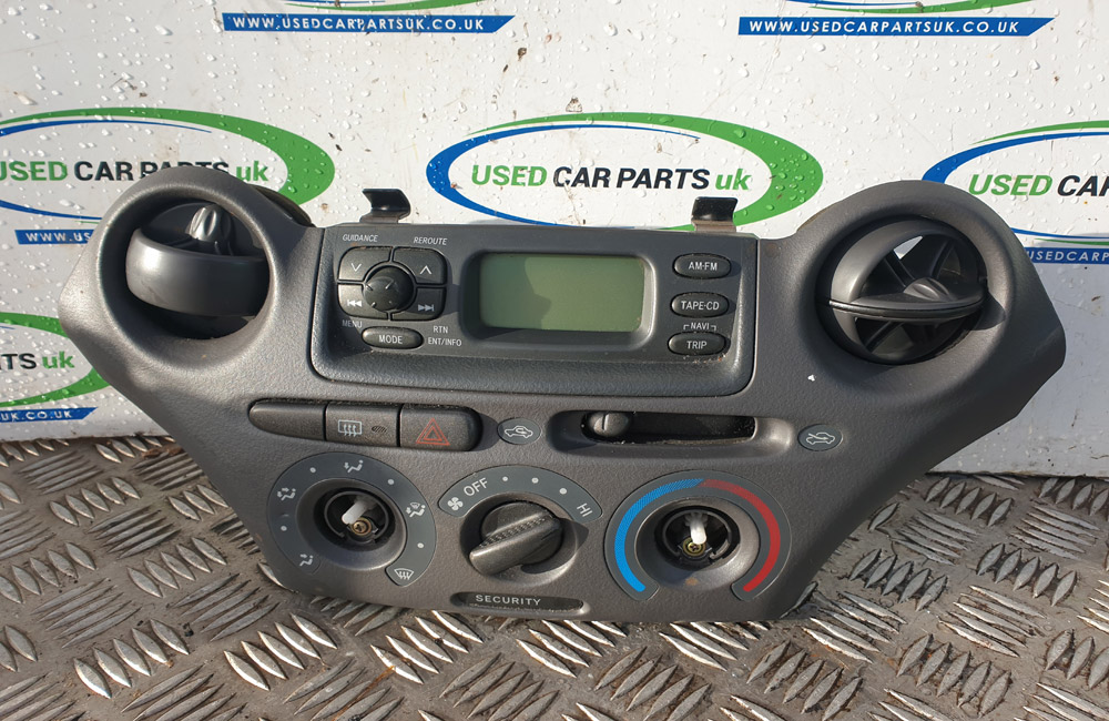 Toyota Yaris MK1 dash display 86110-52022 | Used Car Parts UK