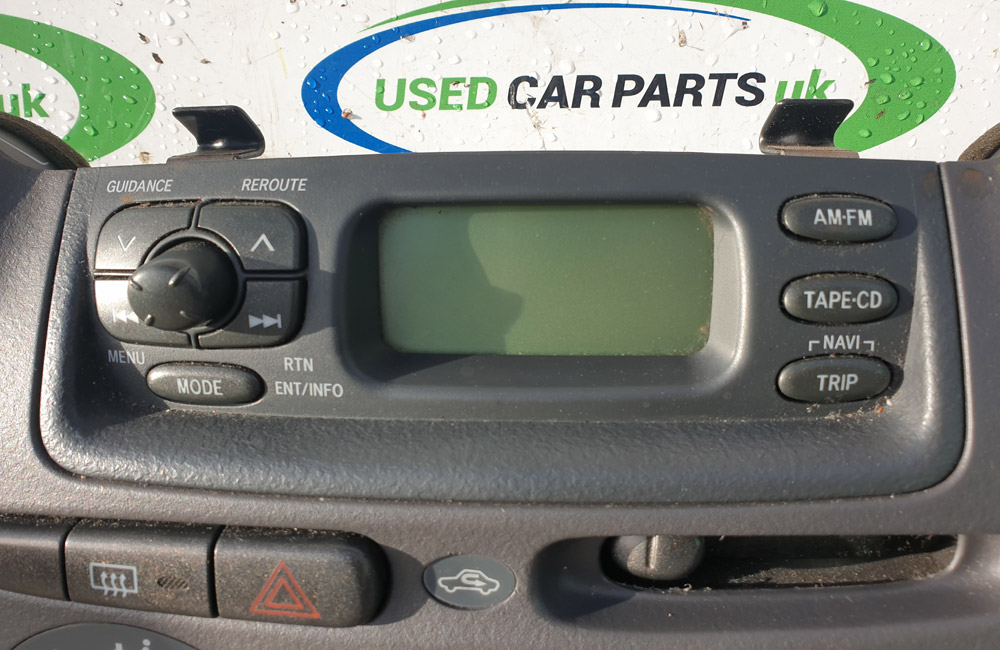 Toyota Yaris MK1 dash display 86110-52022 | Used Car Parts UK