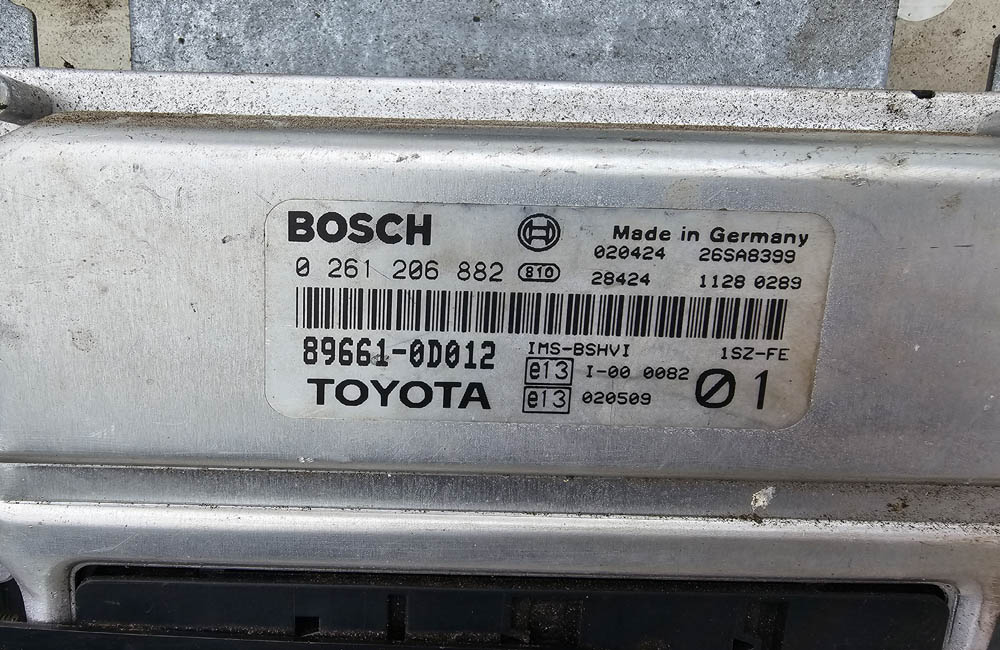 Toyota Yaris MK1 ECU 89661-0D012 1SZ-FE | Used Car Parts UK