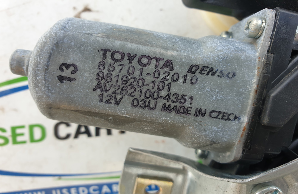 Toyota Yaris 2017-2021 window regulator motor front | Used Car Parts UK