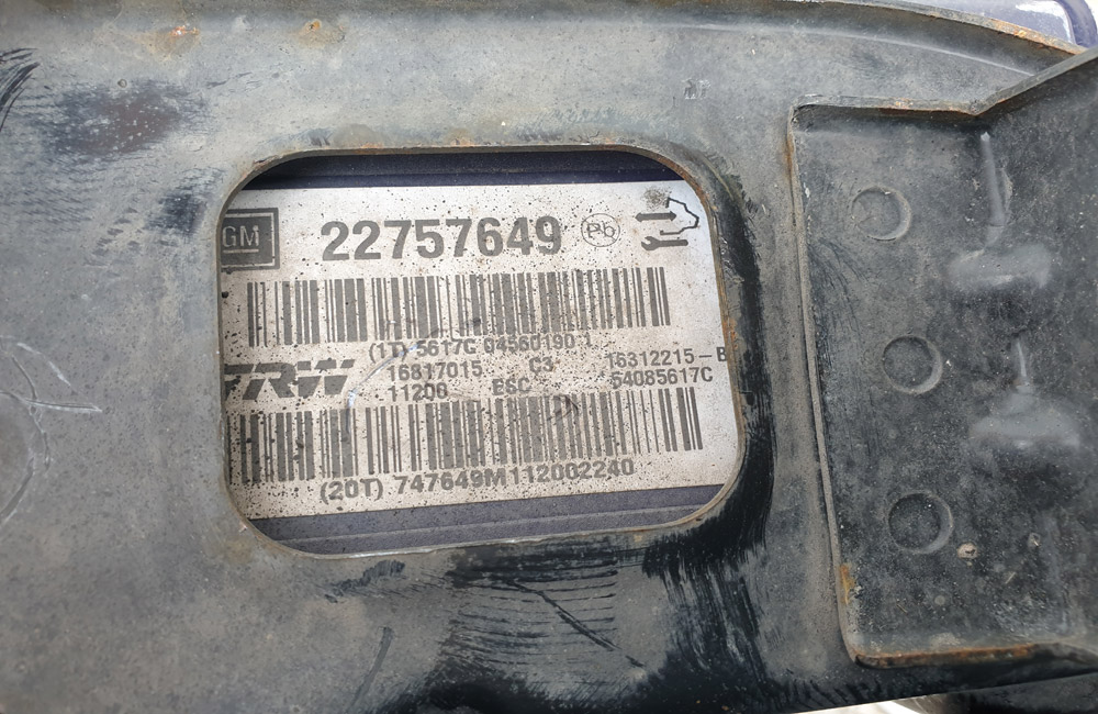 Vauxhall Insignia CDTI ABS Pump 22757649 | Used Car Parts UK