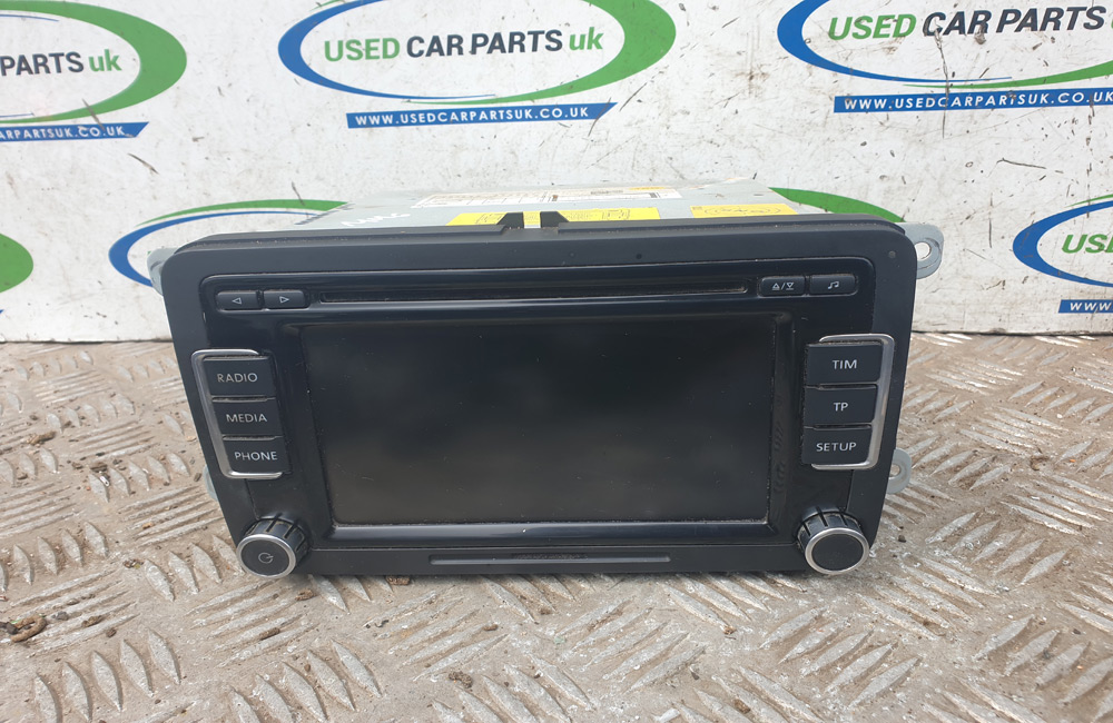 VW Golf MK6 CD Player 3C8057190X | Used Car Parts UK