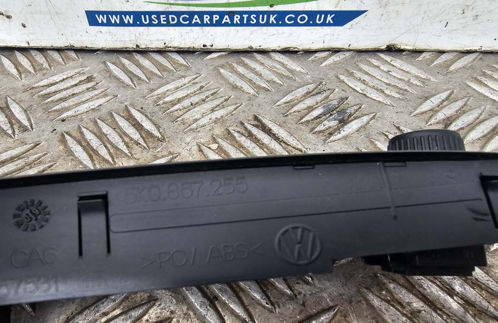 VW Golf MK6 Window Switch 2 Way Drivers | Used Car Parts UK