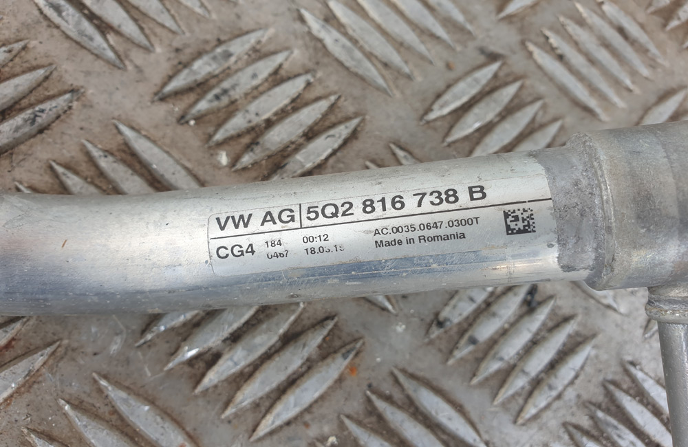 VW Golf MK7 GTD air con pipes 5Q0820743M 5Q2816738B | Used Car Parts UK