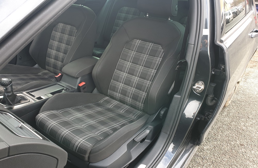 VW Golf MK7 GTD Tartan cloth seats complete | Used Car Parts UK