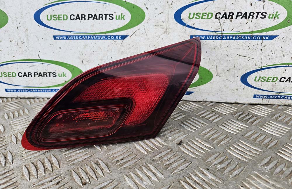 Vauxhall Astra J Drivers Rear Tail Brake Light Inner | Used Car Parts UK