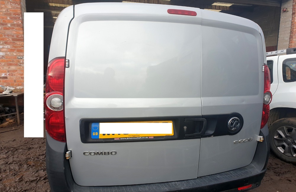 Vauxhall Combo MK3 door rear left 20U Silver | Used Car Parts UK