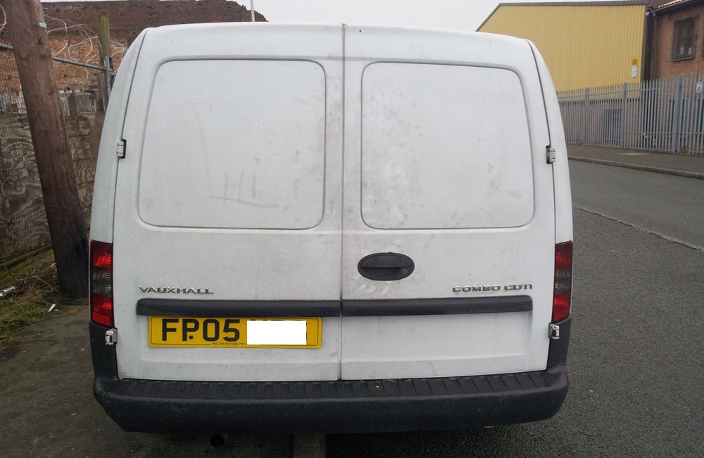 Vauxhall Combo Van MK2 rear tail light left | Used Car Parts UK